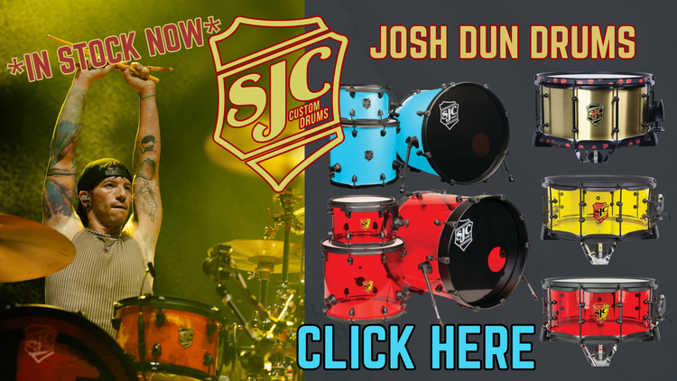 SJC Drums Josh Dun Collection – Bentley's Drum Shop
