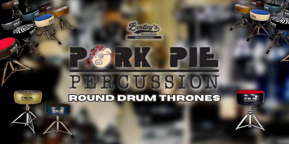 Pork Pie Round Drum Thrones – Bentley's Drum Shop