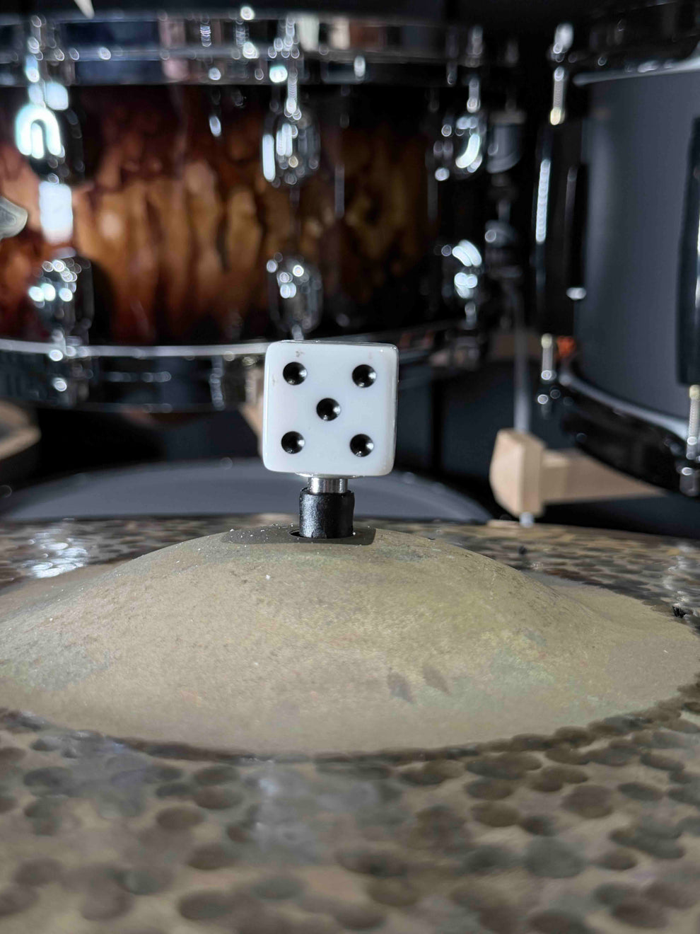 ~NEW~ Bentley's Drum Shop 8mm Thread Small Dice Cymbal Toppers (Multip