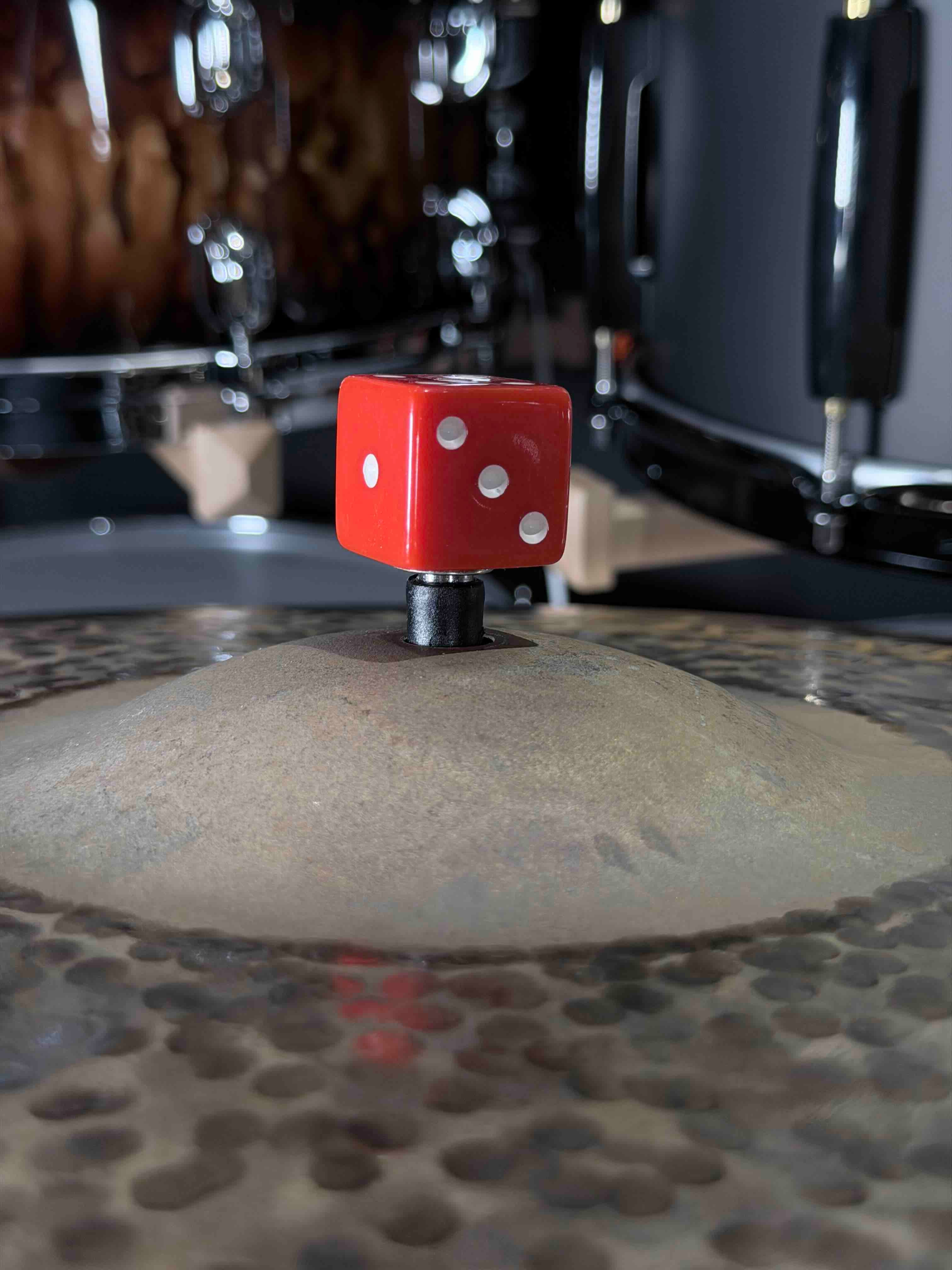 ~NEW~ Bentley's Drum Shop 8mm Thread Small Dice Cymbal Toppers (Multip