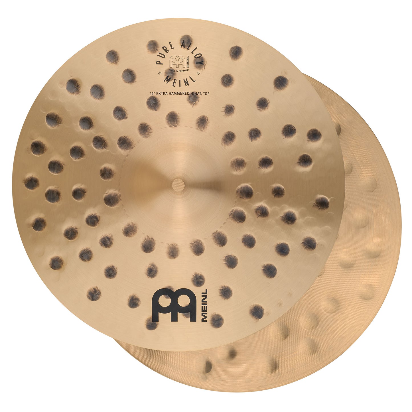 ~NEW!~ Meinl PA14EHH Pure Alloy 14" Extra Hammered Hi-Hat Pair Cymbals ...