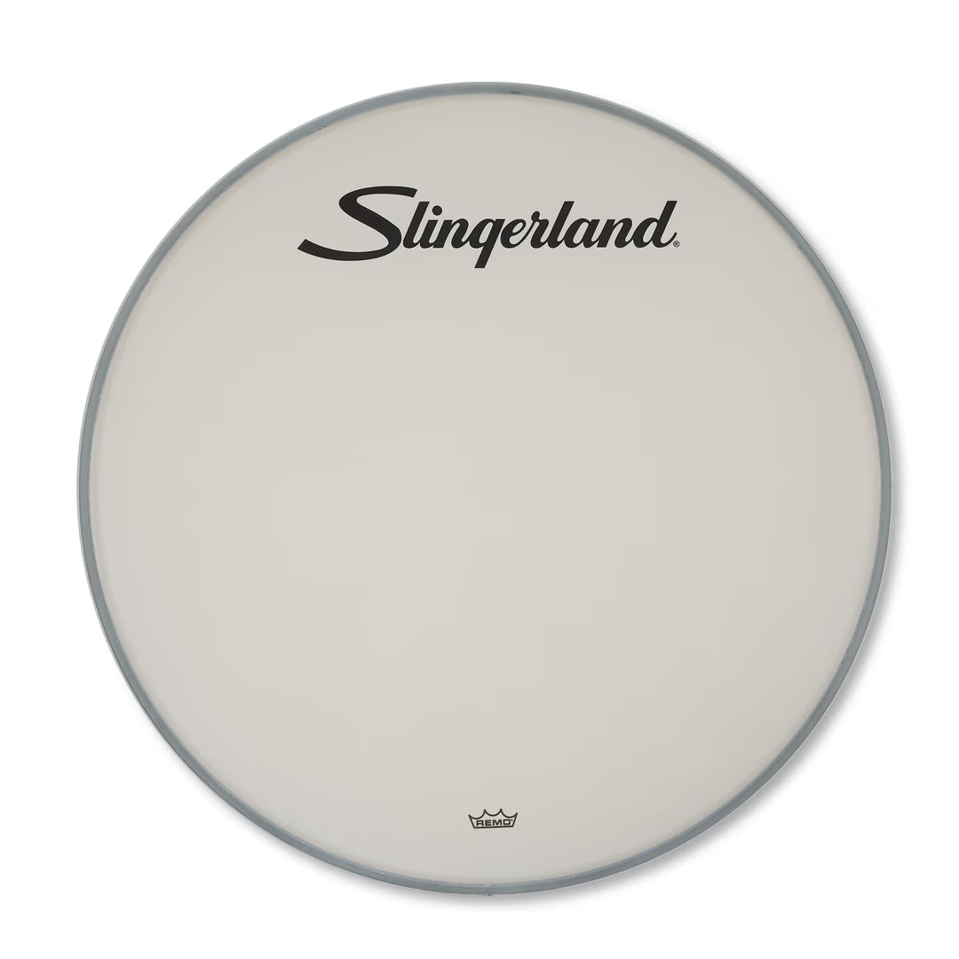 ~NEW!~ Slingerland 22" Coated Bass Drum Logo Head – Bentley's Drum Shop