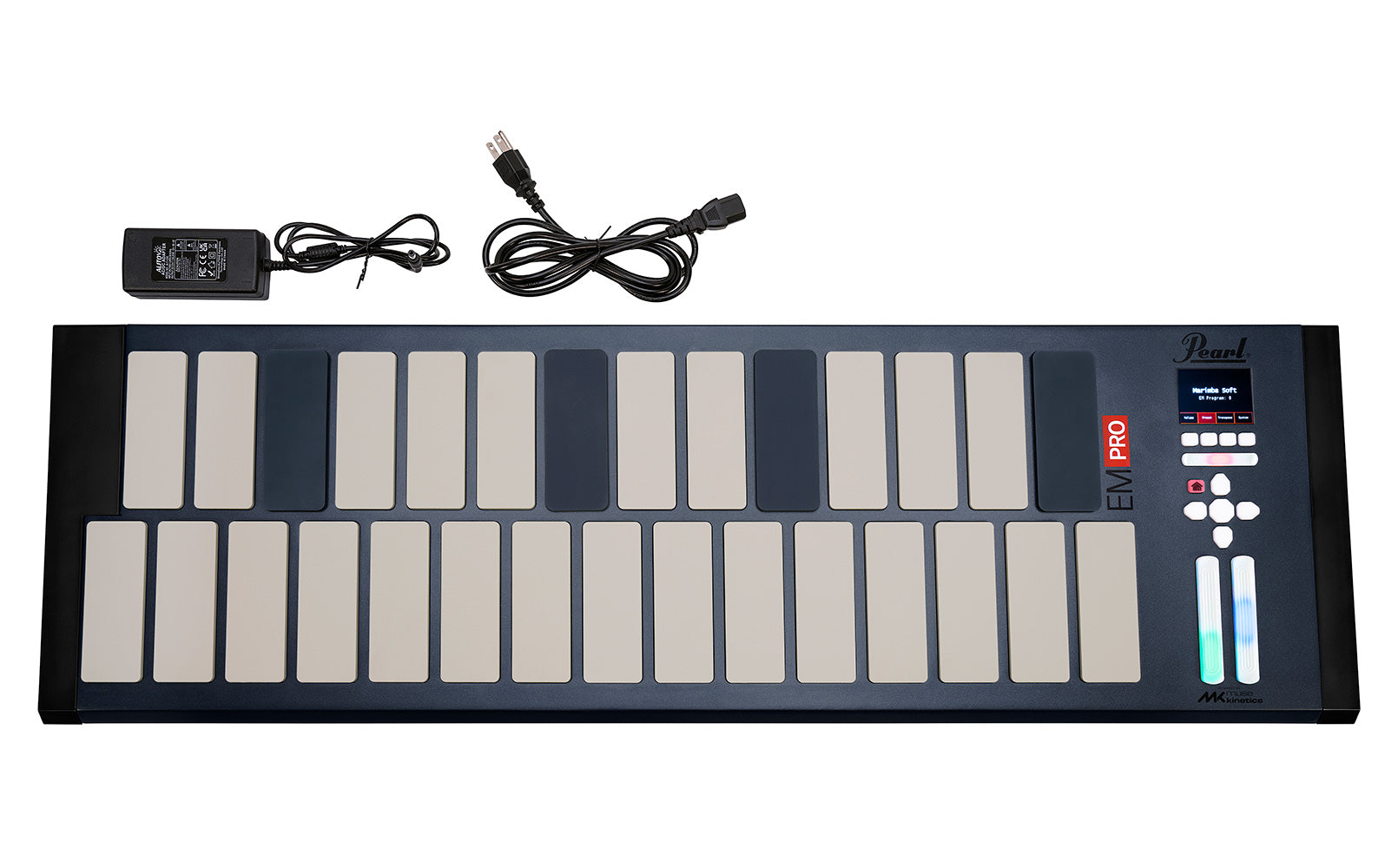 Pearl EMC MalletSTATION EM PRO 2.0 Octave Midi Mallet Control Module ...